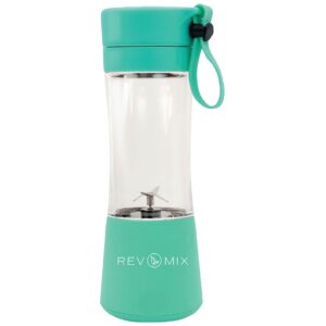 rev mix teal portable blender