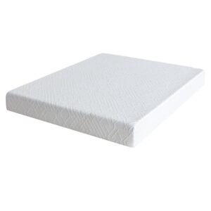 silkir 12 inch queen size mattress, cooling gel memory foam mattress for pressure relieving, mattress in a box, certipur-us certified, fiberglass-free,white