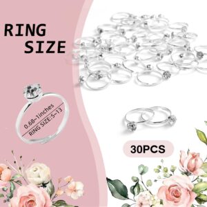 Bridal Shower Ring Game, Ring Hunt Bridal Shower Game 30 fake rings, bridal shower decorations, wedding games, bachelorette party games for guests - RH04