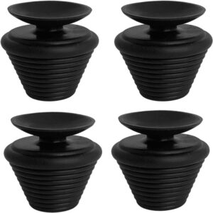 Urjumpea 4Pcs Tub Stopper Rubber Bathtub Plug Silicone Tub Drain Plug for Bathtub and Bathroom Shower Sink Drains