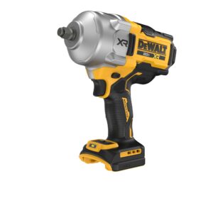 dewalt 20v max cordless impact wrench, 1/2" hog ring, high torque, brushless, bare tool only (dcf961b)