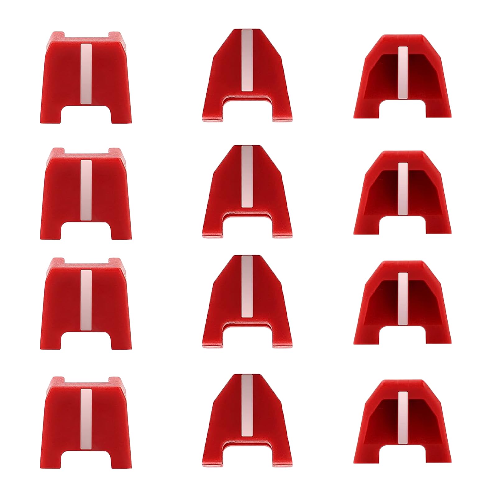 42-38-0017 No-Mar Pad Kit Fit Milwaukee 2746-20 NailerTip And Milwaukee 18ga Nailer For Milwaukee Nailers Bit-Set of 12