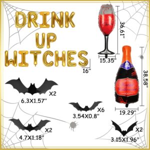 Cheers up Witches Balloons Cheers Drink Witches Party Decoration Cheers up Witches Banner Cheers Witches Sign