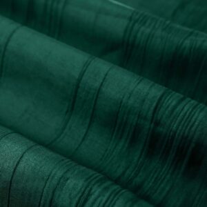 Efavormart 54" x10 Yards Hunter Emerald Green Accordion Crinkle Taffeta Fabric Bolt for Wedding Birthday Party Dance Event Decoration