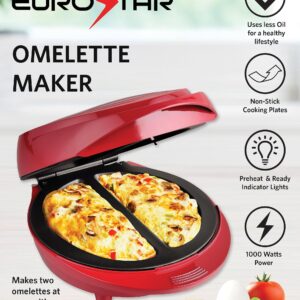 EUROSTAR Omelette Maker (RED)