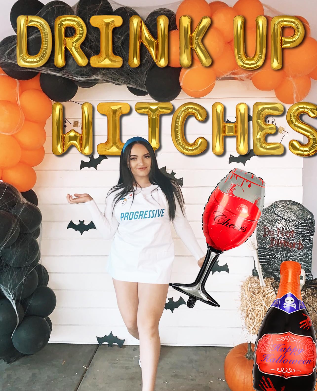 Cheers up Witches Balloons Cheers Drink Witches Party Decoration Cheers up Witches Banner Cheers Witches Sign