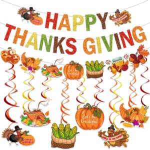 happy thanksgiving banner thank you banner for happy thanksgiving decorations thanksgiving birthday decorations thanksgiving party decorations friendsgiving decorations