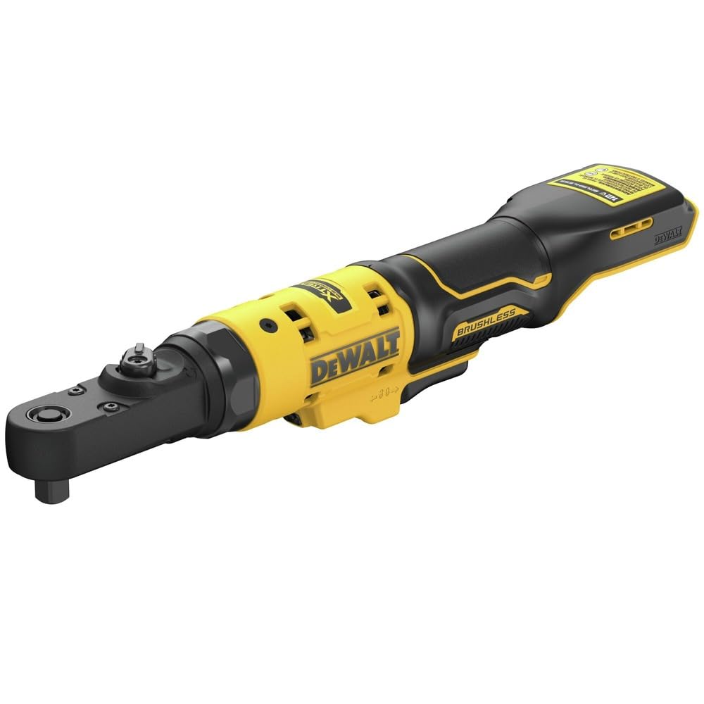 DEWALT DCF500B XTREME 12V MAX* 3/8" and 1/4" Brushless Cordless Sealed Head Ratchet (Tool Only)