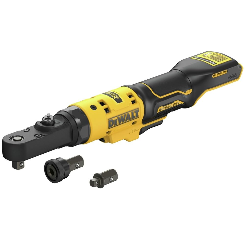 DEWALT DCF500B XTREME 12V MAX* 3/8" and 1/4" Brushless Cordless Sealed Head Ratchet (Tool Only)