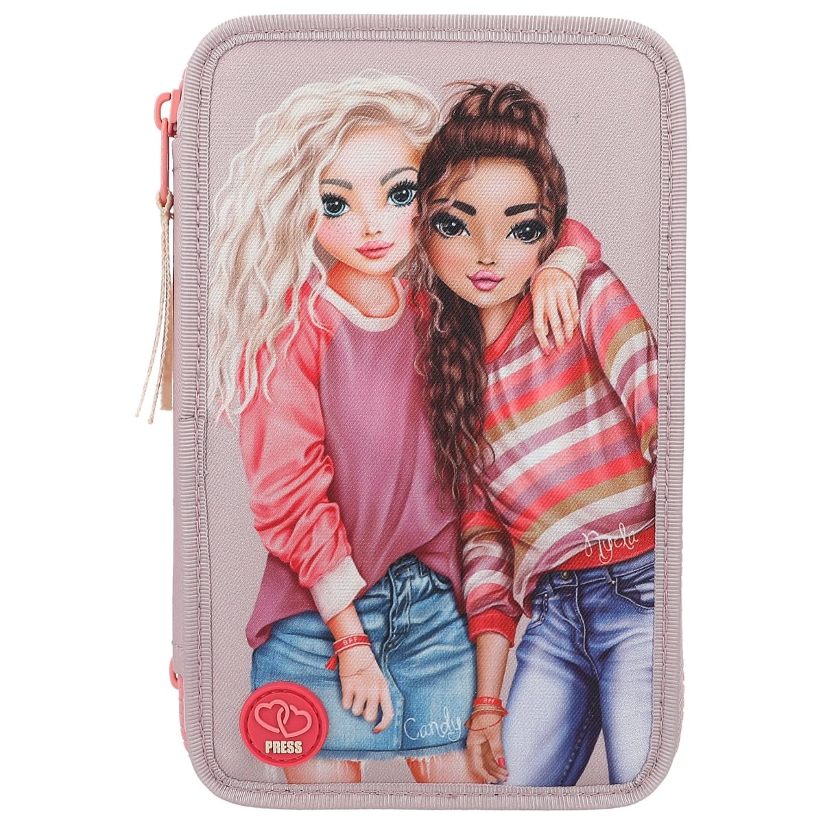 Depesche TOPModel - Triple Pencil Case BEST FRIENDS LED (0411753)