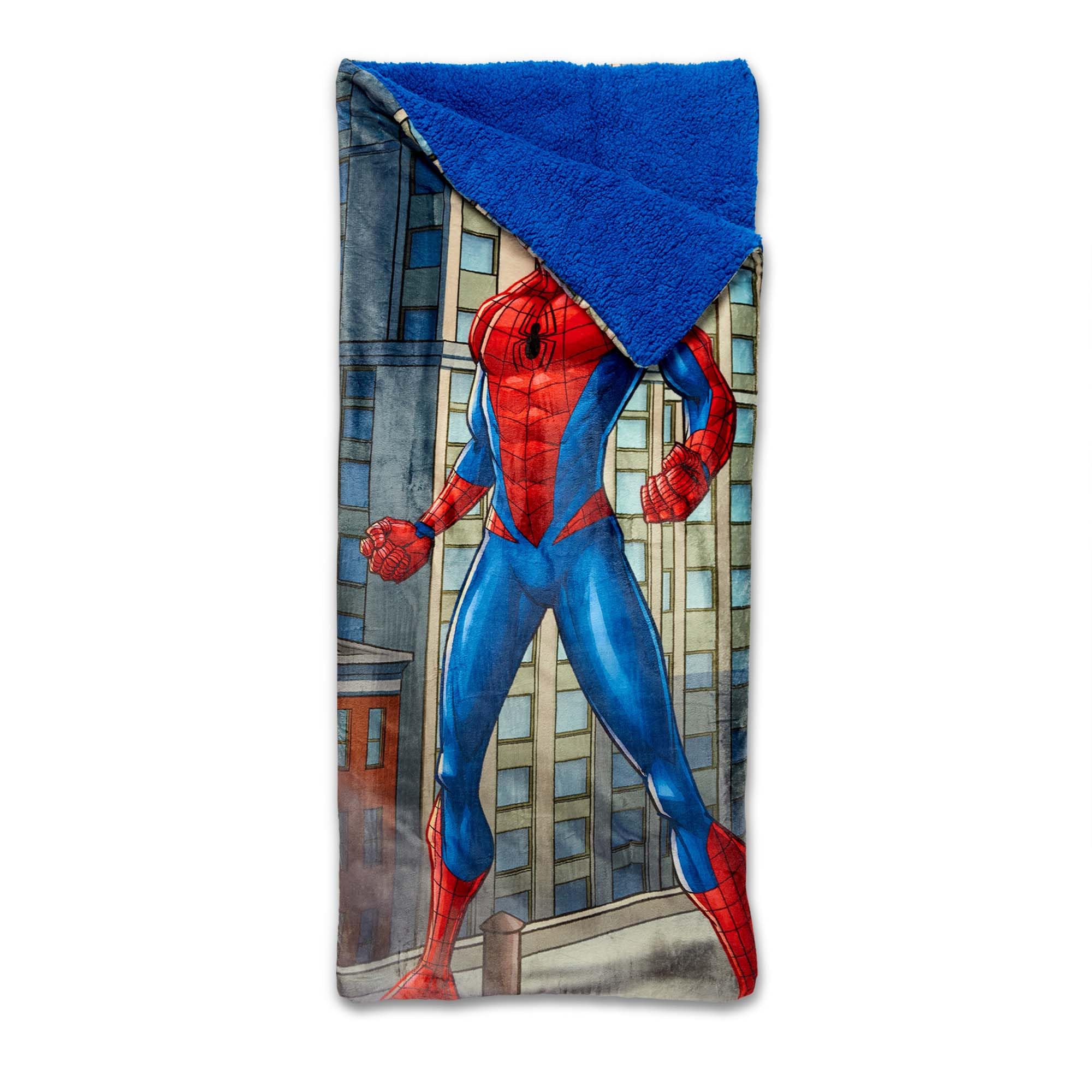 Northwest Spider-Man Cloud Sherpa Slumber Bag, 27" x 62", Slumber Spidey