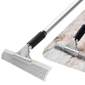 carpet rake - carpet rake for pet hair removal - carpet brush carpet broom for fluffy rug - carpet hair removal tool, pet hair carpet rake, rug rake for carpets for pet hair rake for carpet cleaning