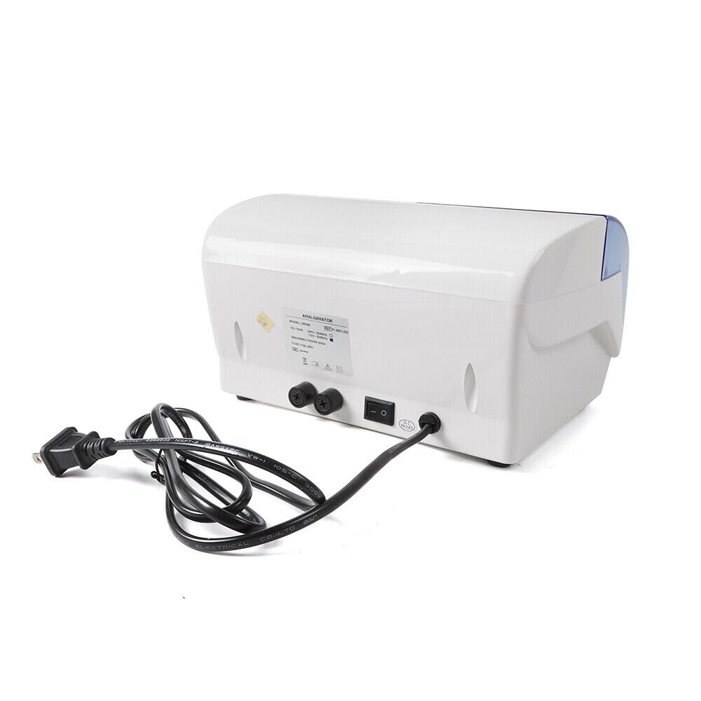 110V 35W Dental Lab Capsule Mixer, High Speed Digital Amalgamator Amalgam Capsule Mixer with Memory Function, High Security Lab Equipment with Digital Controller Both Time & Speed