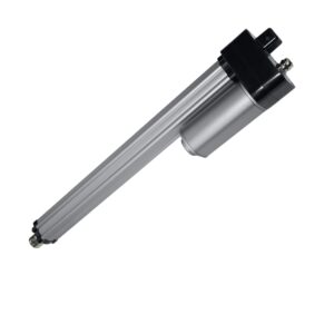 progressive automations 24v waterproof linear actuator - 8 inches stroke, 450 lbs force, ip68m, ip69k for industrial, solar usage, brushed dc electric motor & stainless steel stroke rod, pa-10