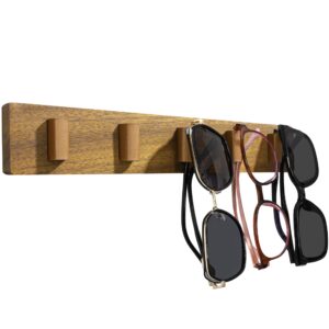 spaceneat sunglasses holder for wall - keep your eyewear safe - sunglass organizer storage, eyeglass holder stand, sun glasses organizer display rack - sunglass holder for multiple glasses, 5 slots