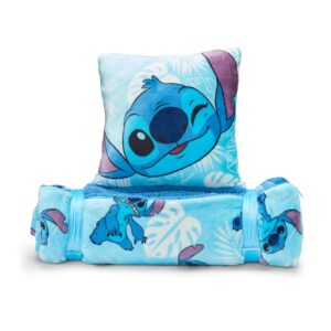 Northwest Lilo and Stitch Silk Touch Sherpa Slumber Bag, 27" x 56", Classic Palms