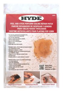 hyde 09954 popcorn ceiling repair kit, white