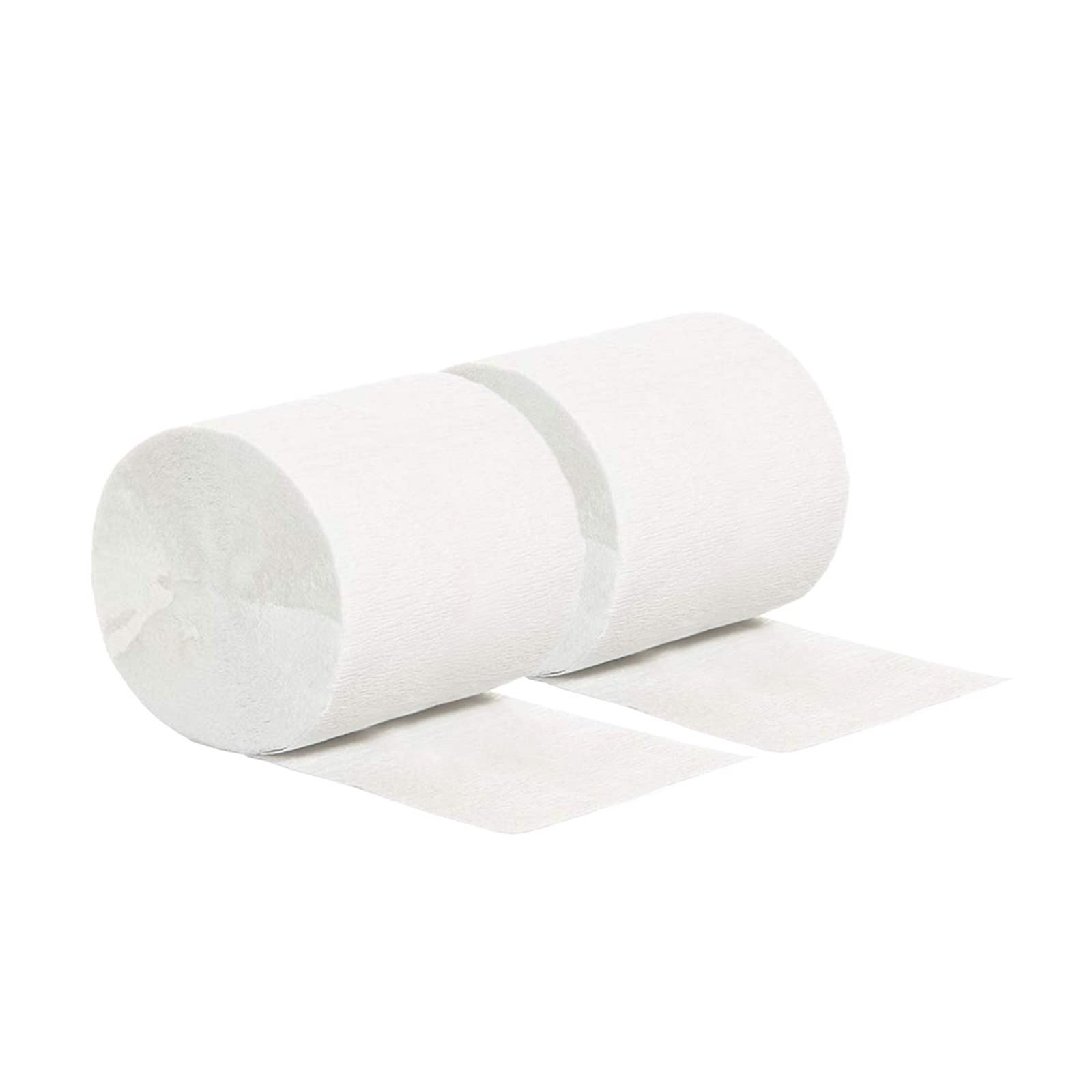 YESON White Crepe Paper Streamers Party Streamer Decorations,6 Rolls,1.77 in X 82 ft