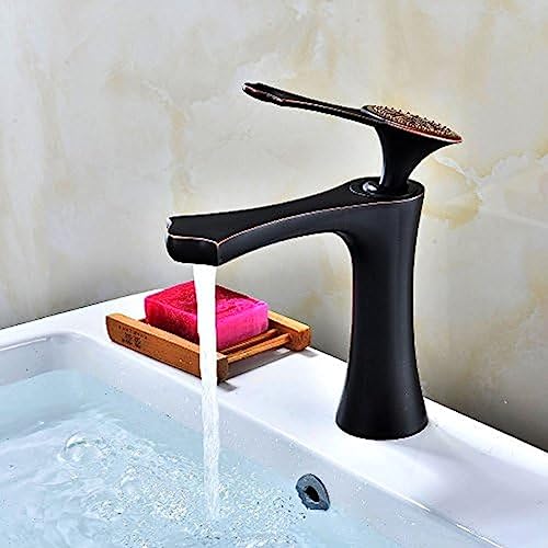 Kitchen & Bath Fixtures Taps Faucet,EuropUPC Basin Faucet Retro Wash Basin Faucet Bathroom Single Hole Faucet Under Counter Basin Faucet