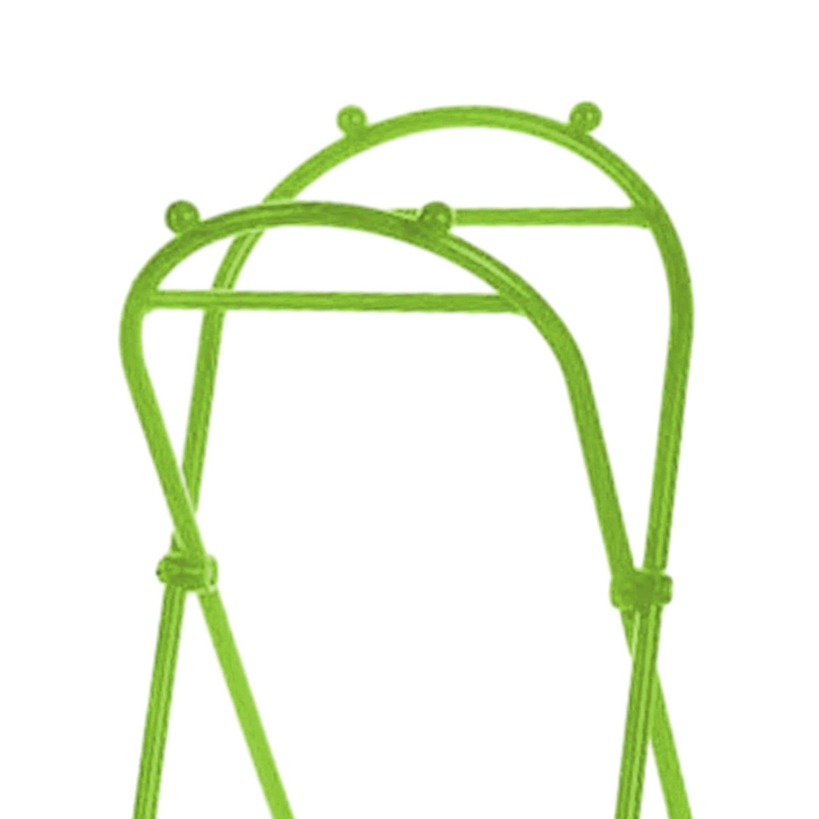 ＫＬＫＣＭＳ Trash Bag Holder Stand Hanging Trash Bag Rack Foldable Bracket Garbage Bag Holder Frame Leaf Bag Stand for Pantry Gardening Camping Laundry, Green