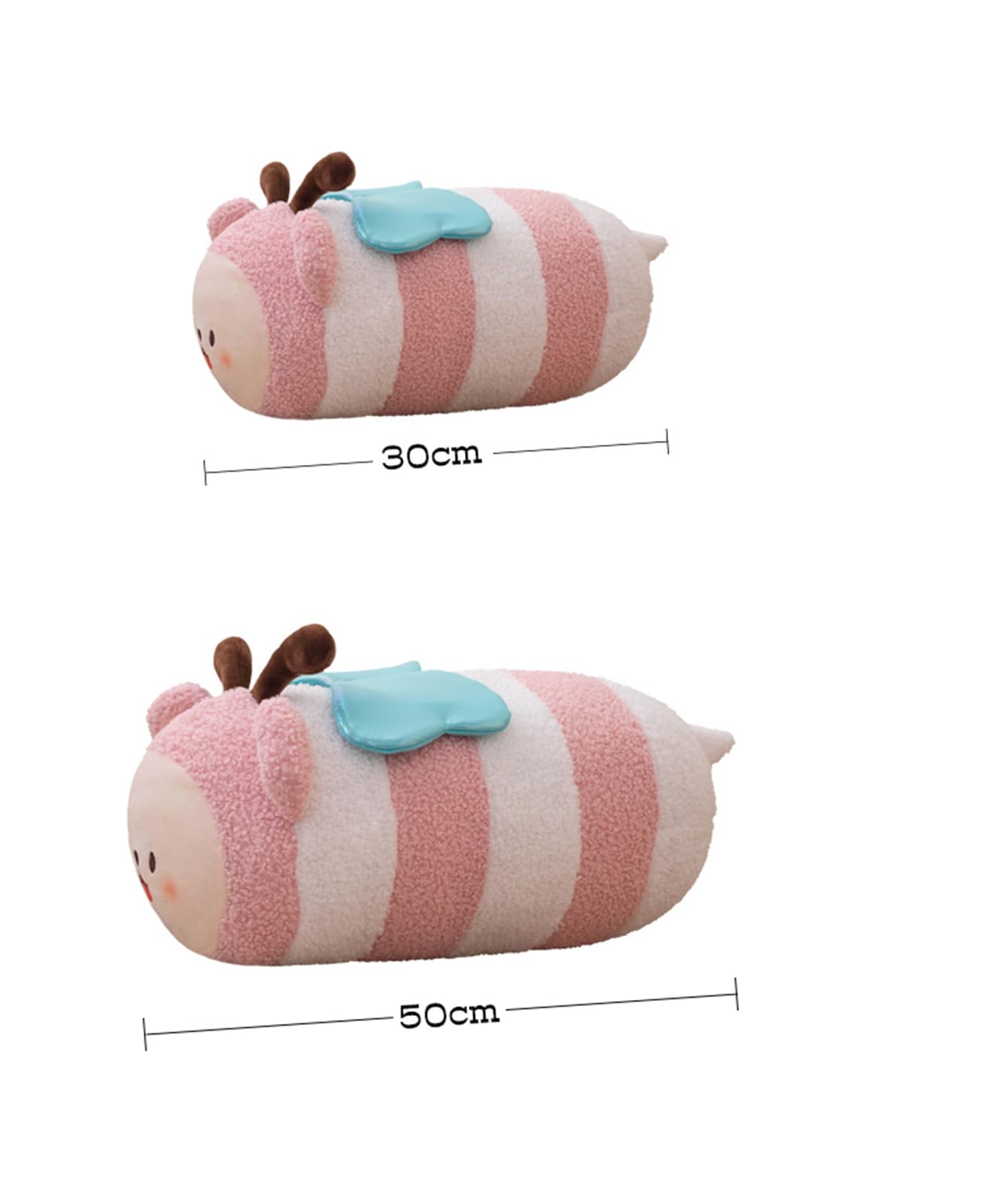 Cute Long Butterfly Stuffed Animals Butterfly Plush Toys Pillow Butterfly Anime Butterfly Plushie Hugging Pillow Butter Fly Doll Gift for Kids and Lovers in Birthday, Christmas, Valentine's Day