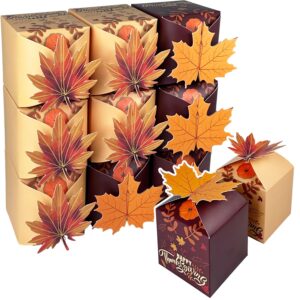 gcardist thanksgiving cross gift boxes 28pcs 3.3x3.3x3.3 inches cookie boxes for festival party,3d square gift box for gifts,small cardboard box for cookie,chocolate,pudding, widely used in various