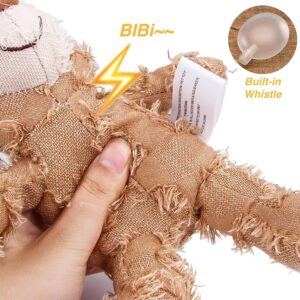 2023 New Indestructible Robust Bear-【large Size】-Dogs Toys, Dog Companion for Heavy Chewers, Durable Squeaky Dog Toys for Heavy Chewers, Plush Dog Toy, Interactive Dog Toys for Boredom (G-3PCS)