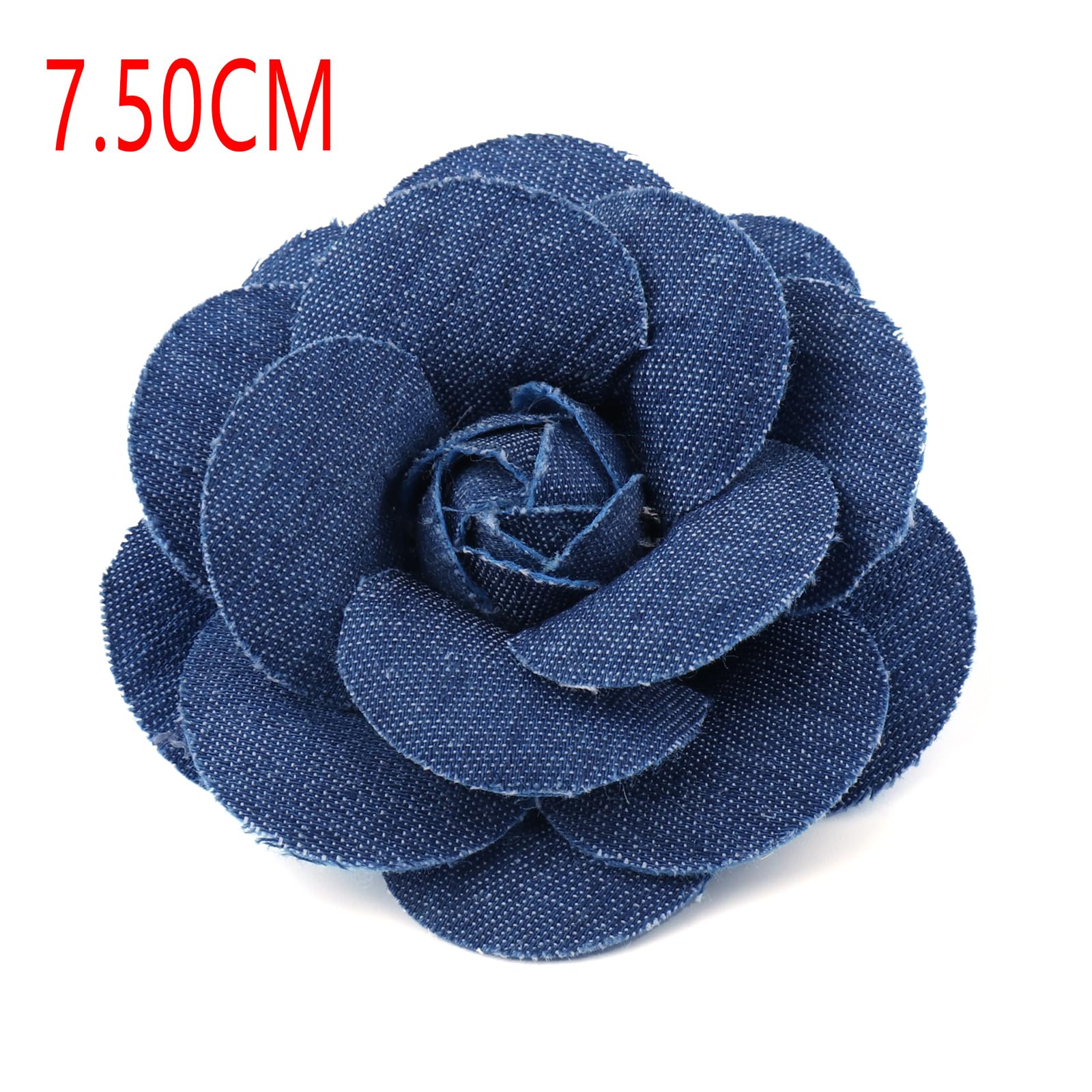 5Pcs Korea Fabric Flowers Hair Accessories Clothes Hats Dress Decoration DIY Crafts Supplies