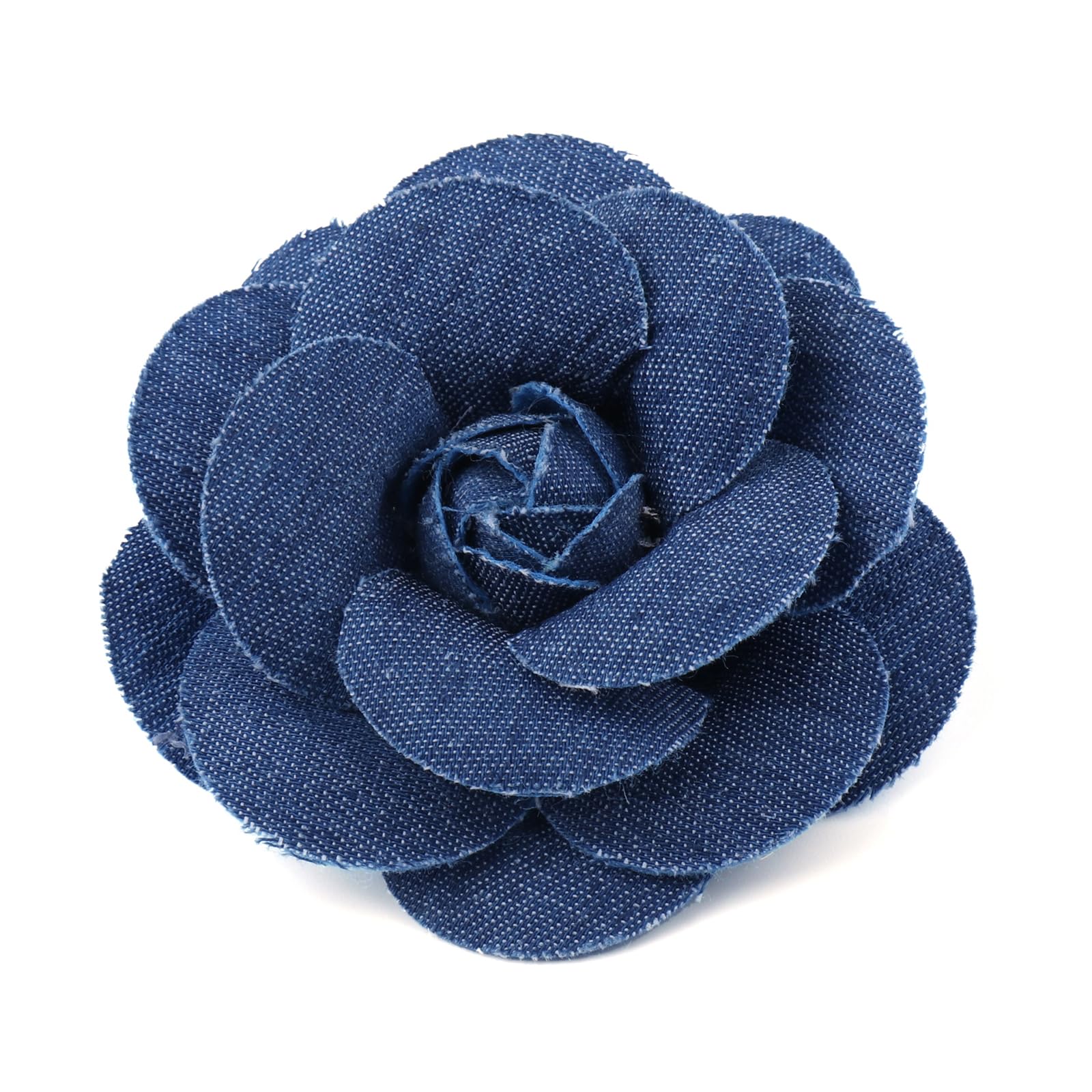 5Pcs Korea Fabric Flowers Hair Accessories Clothes Hats Dress Decoration DIY Crafts Supplies