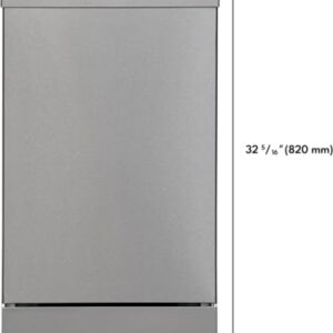 Kenmore 18" Built-In Stainless Steel Tub Dishwasher with EasyFlex 3rd Rack, SmartWash, UltraWash Plus, TurboDry, MoreSpace Adjustable Rack, Energy Star Certified, Fingerprint Resistant Stainless Steel