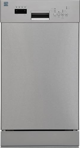 Kenmore 18" Built-In Stainless Steel Tub Dishwasher with EasyFlex 3rd Rack, SmartWash, UltraWash Plus, TurboDry, MoreSpace Adjustable Rack, Energy Star Certified, Fingerprint Resistant Stainless Steel