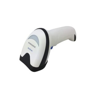 datalogic quickscan qd2590 corded handheld omnidirectional area imager/barcode scanner (white, 1d, 2d and postal codes), includes power supply, rs232 cable and usb cable