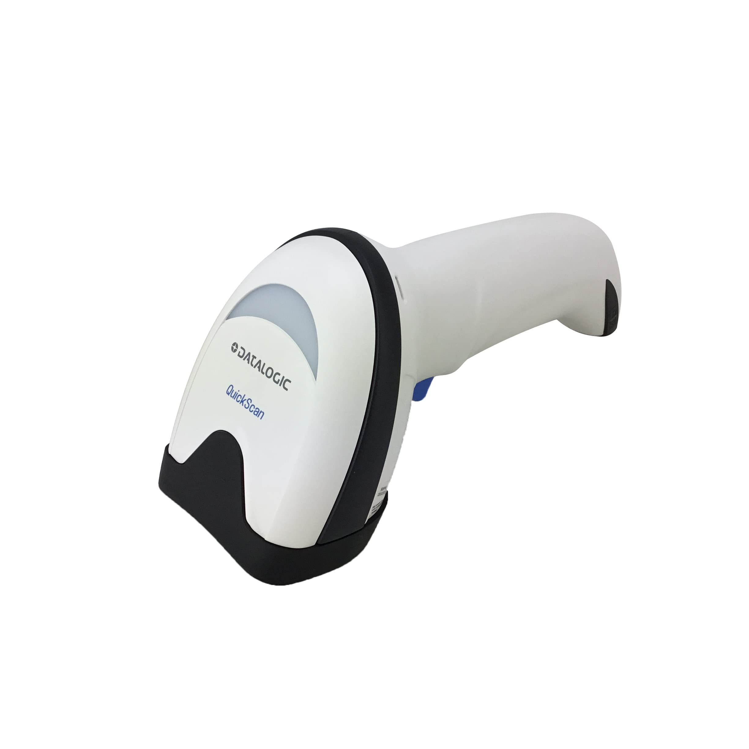 Datalogic QuickScan QD2590 Corded Handheld Omnidirectional Area Imager/Barcode Scanner (White, 1D, 2D and Postal Codes), Includes Power Supply, RS232 Cable and USB Cable