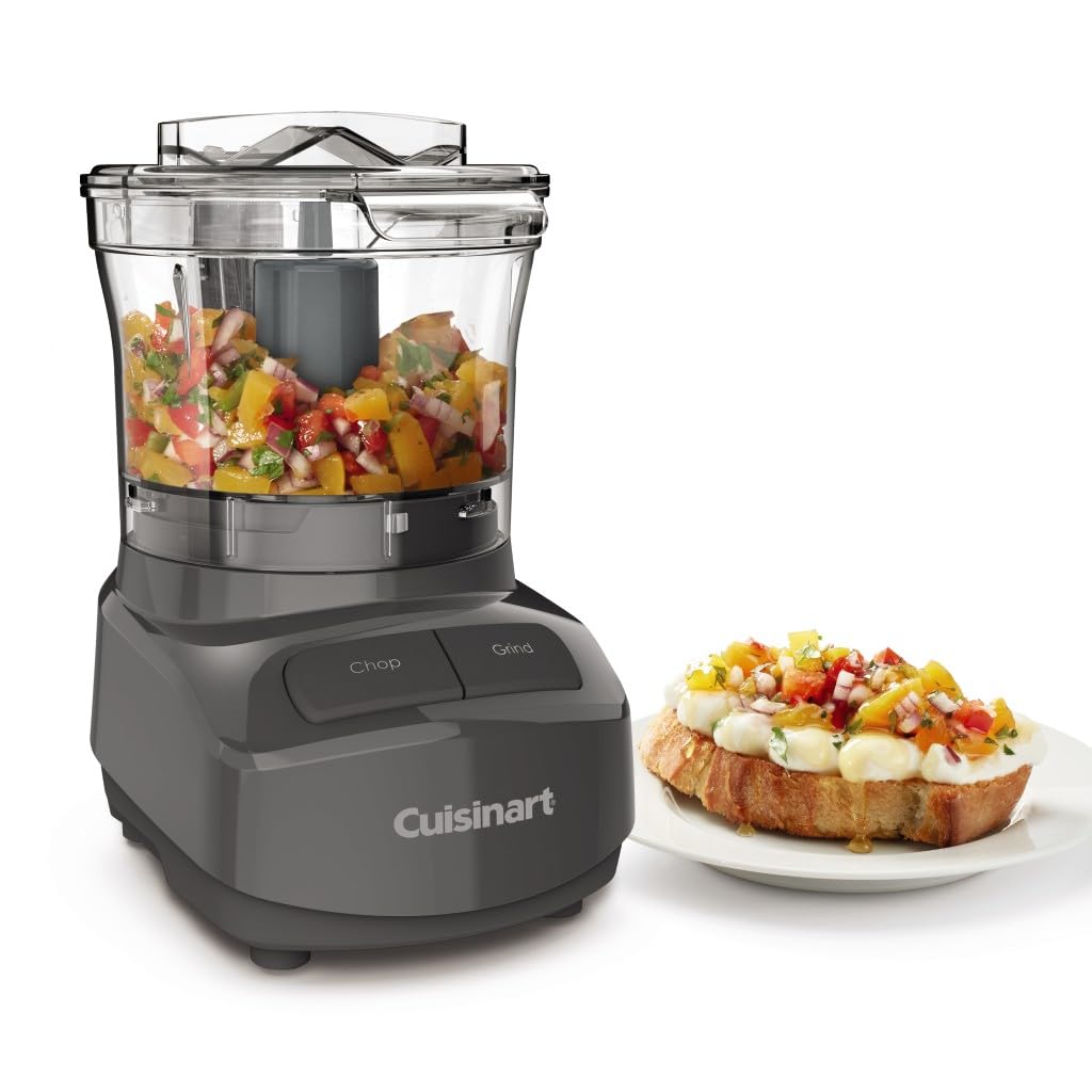 Cuisinart 3-Cup Mini Chopper (Anchor Gray), CCH-3AG