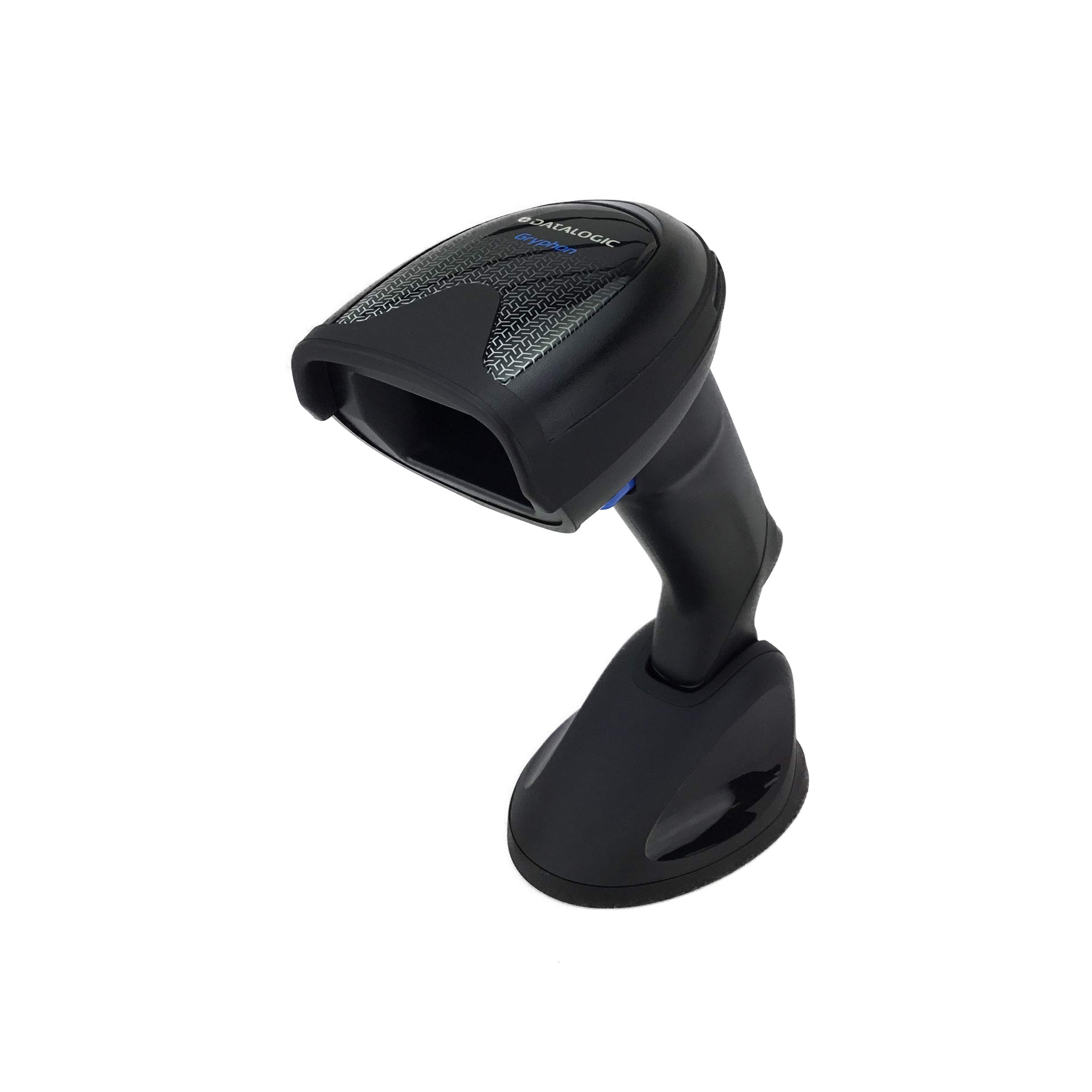 Datalogic Gryphon GD4590-BK-B All-in-One 2D Omnidirectional Reading Barcode Scanner Kit (Permanent Tilting Stand for Handheld or Presentation Mode), Includes Power Supply, RS232 Cable and USB Cable