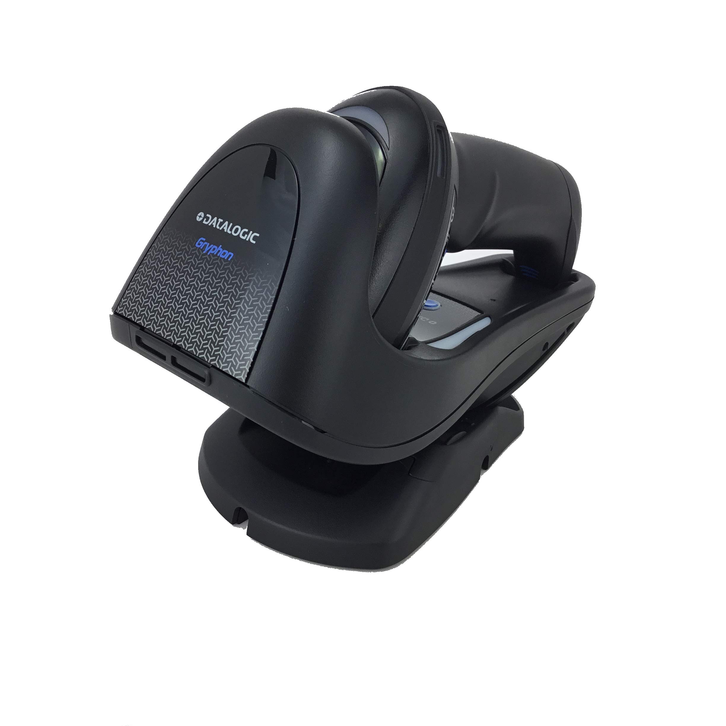 Datalogic Gryphon GM4500-HD (High Density) Omnidirectional 2D/1D Cordless Barcode Scanner/Imager, Includes Adjustable Cradle, Power Supply, RS232 Cable and USB Cord