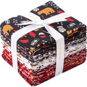 Lori Whitlock Woodsman 21 Fat Quarters Riley Blake Designs FQ-13760-21