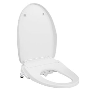 Niagara Hydrotech Electric Bidet Seat – Elongated Bidet Toilet Seat with Adjustable Water Temperature, Heated Seat, Adjustable Nozzle Position, Front & Rear Wash, Warm Air Dryer, Nightlight, Remote