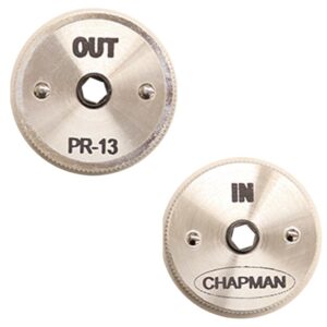 chapman mfg pr-13 palm ratchet, 1/4" drive, usa made aluminum ratchet with 20 tooth gear & 18 degree working arc