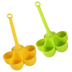 okumeyr 2pcs silicone egg tray poached egg holder egg poacher cups poaching egg cooker egg cookware egg poaching cups boiled egg cooker poached egg cooker child boiled eggs