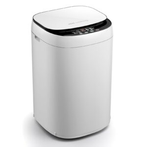 giantex portable washing machine, 7.7lbs capacity all-in-one washer spinner combo w/drain pump, 0.78 cu.ft laundry washer w/ 10 programs, 3 water level, led display, compact for apartment rv