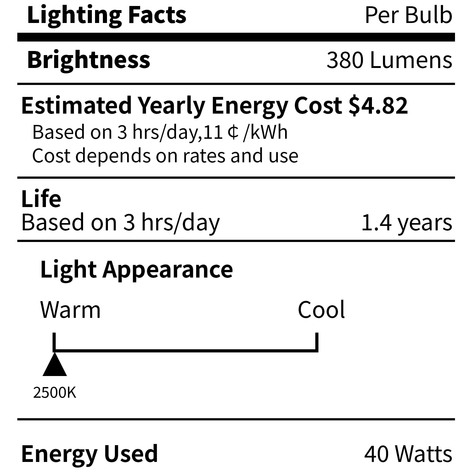 COLWATT 12-Pack E12 Candle Light Bulbs 40W Warm White 2500K, 380 Lumen Dimmable Chandelier Light Bulbs for Ceiling Fan, Pendants or Outdoor, CA10 Clear Candelabra Base Bulbs