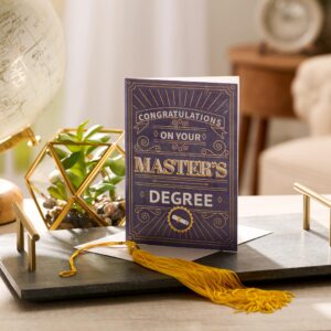 American Greetings Master's Degree Graduation Card (Impressive Achievement)