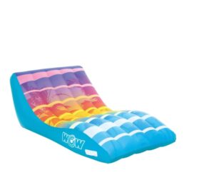 wow sports sunset chaise lounge inflatable pool and beach chair