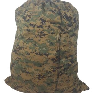 Heavy Duty 30x40 Nylon Camo Laundry Bag - Made In The USA