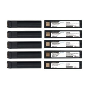 youejoeq (10-pack) bat-scn01 replacement battery for honeywell 3820 4820 6320 granit 1911i 1981i voyager 1202g 1452g xenon 5620 1202g 1900 1902 3820i 4820i cordless scanner 2000mah