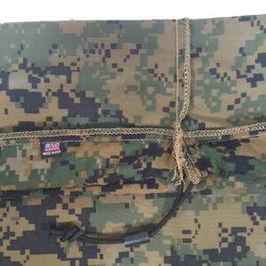 Heavy Duty 30x40 Nylon Camo Laundry Bag - Made In The USA