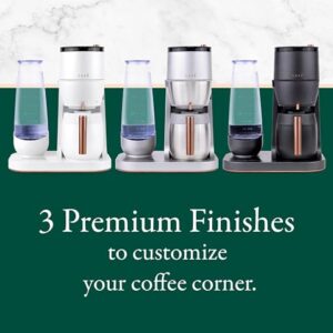 Café Specialty Grind and Brew Coffee Maker, Single-Serve Option, 10-Cup Thermal Carafe, WiFi Enabled Technology, Smart Home Kitchen Essentials, SCA Certified, Barista-Quality Brew, Matte Black