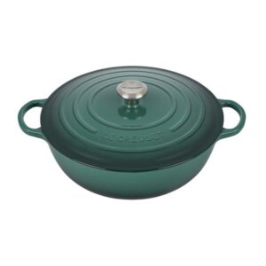 le creuset signature cast iron chef's oven, 7.5qt, artichaut