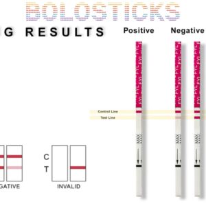 Bolosticks Fentanyl Test Strip Kit - Art Filled, Compact & Festival Ready - Rapid Test Strips, Testing Surface, Test Tube, Sample Scraper, and Info Booklet (Pack of 10)